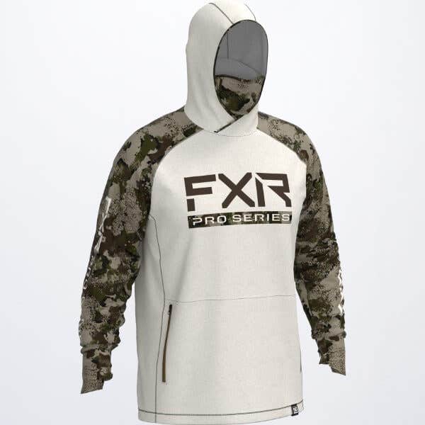 FXR Men's Tournament Pro Hybrid UPF Pullover Hoodie – SkiDoo Outlet